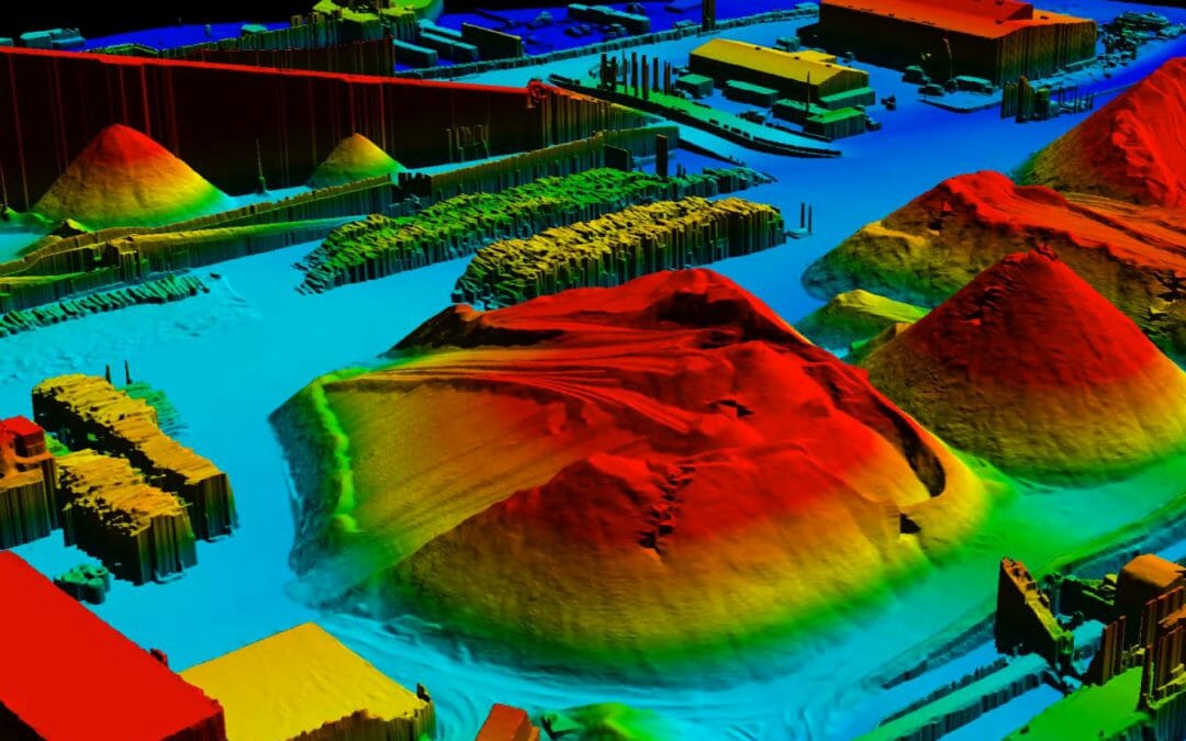 Wood Chip Pile Volumes – Making a Difference with Drone Technology ...