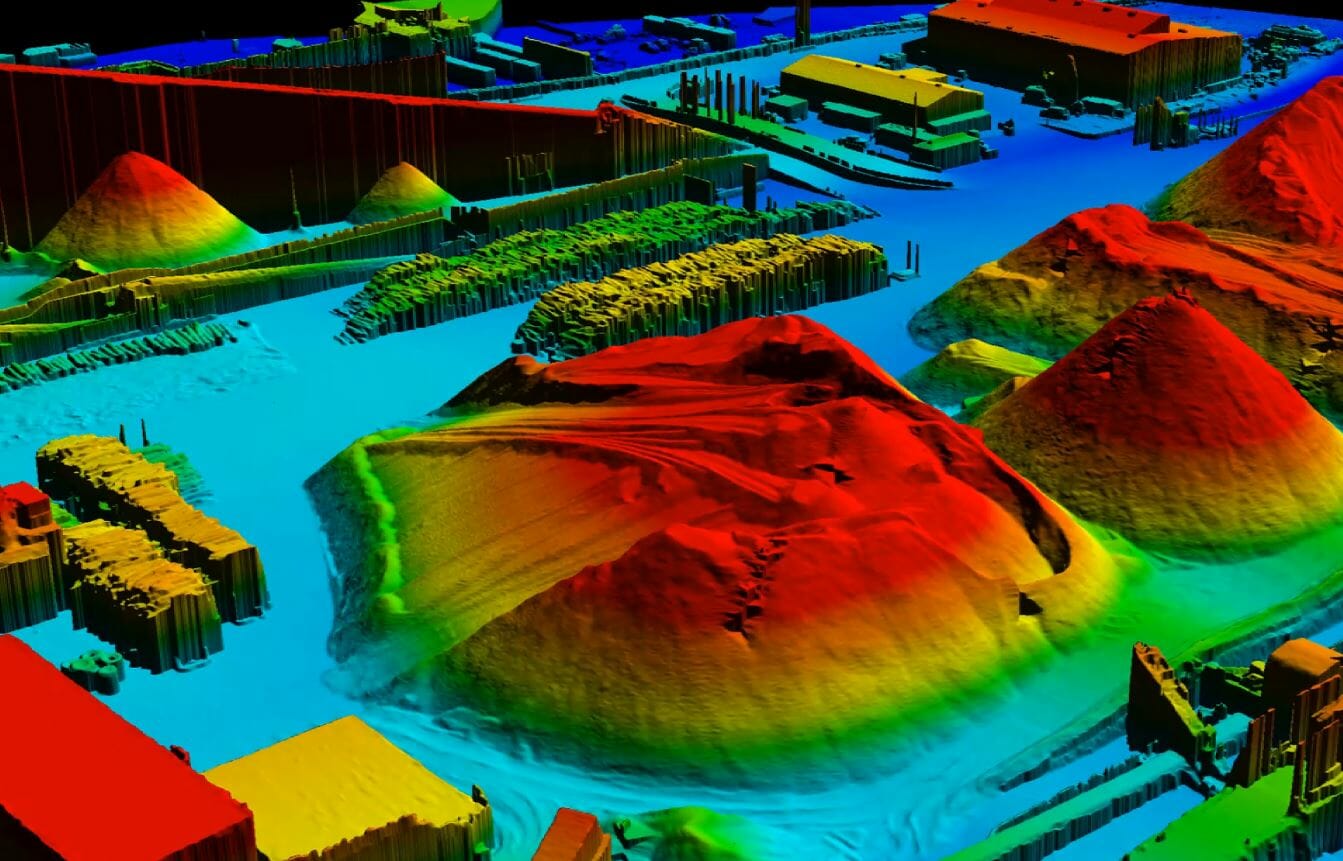Wood Chip Pile Volumes – Making a Difference with Drone Technology ...
