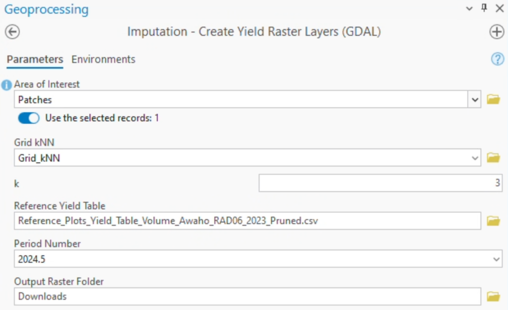TreeTools ArcGIS Forest Yield Toolbox – Tutorial | Interpine Innovation