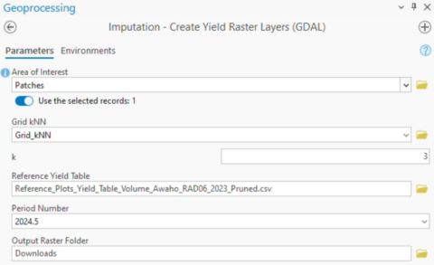 TreeTools ArcGIS Forest Yield Toolbox – Tutorial | Interpine Innovation