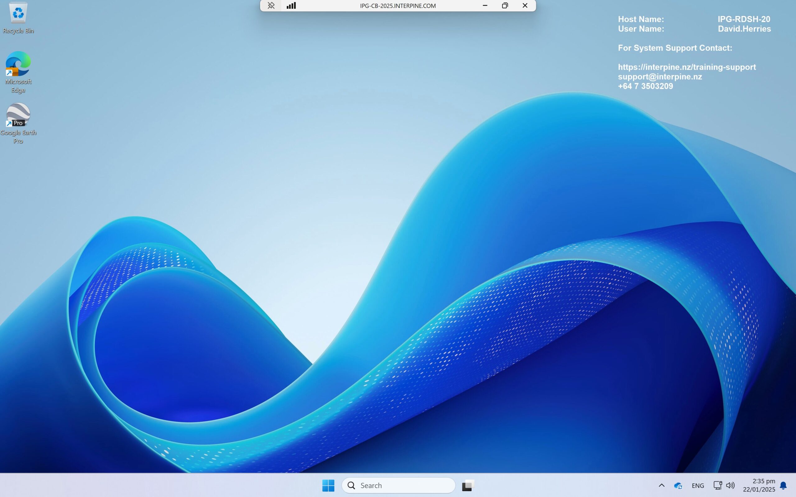 Interpine Remote Desktop Cloud 2025 | Interpine Innovation